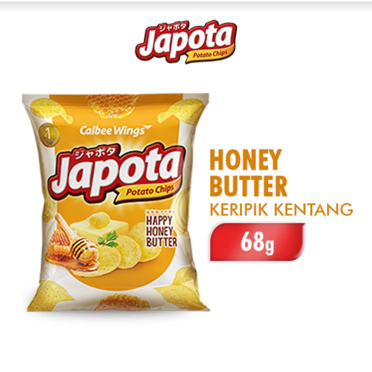 Jual Japota Potato Chips Rasa Madu Mentega 68 gr | Shopee Indonesia