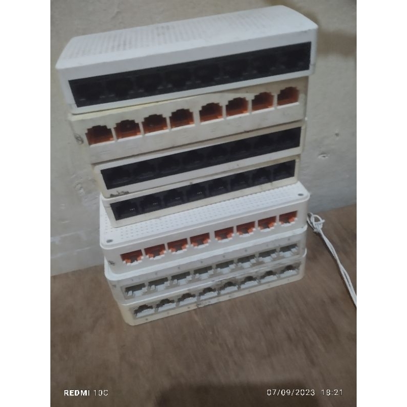 Jual switch 8 port 100mbps bekas | Shopee Indonesia