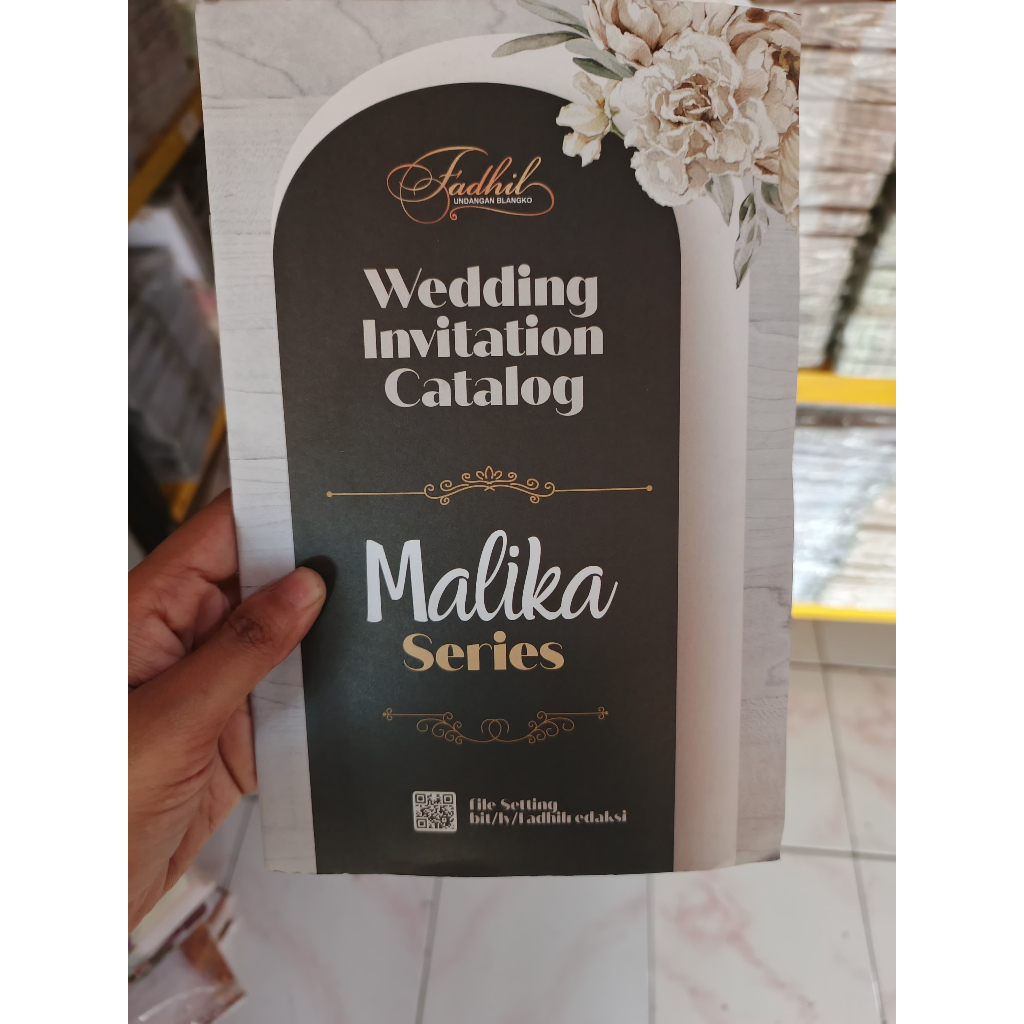 Jual Katalog Blangko Undangan Fadhil Malika | Katalog Blangko Undangan ...