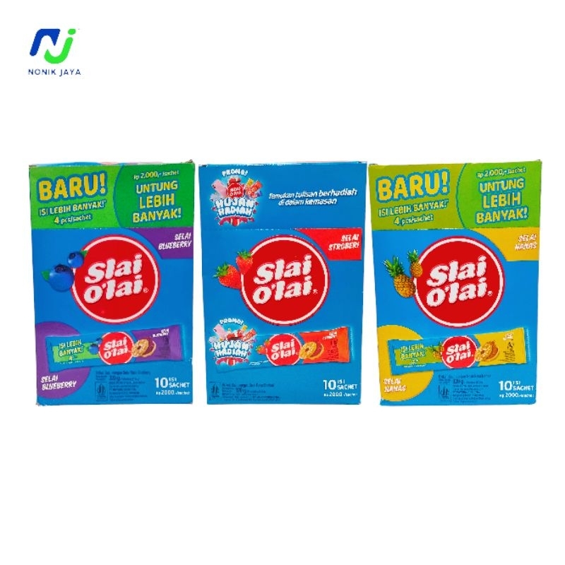 Jual Roma Slai Olai Box Isi 10 Pcs@32g | Shopee Indonesia