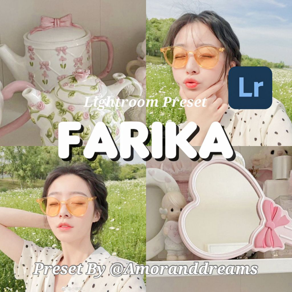 Jual Farika Lightroom Preset For ios or Android// Filter Foto// Edit Foto | Shopee Indonesia