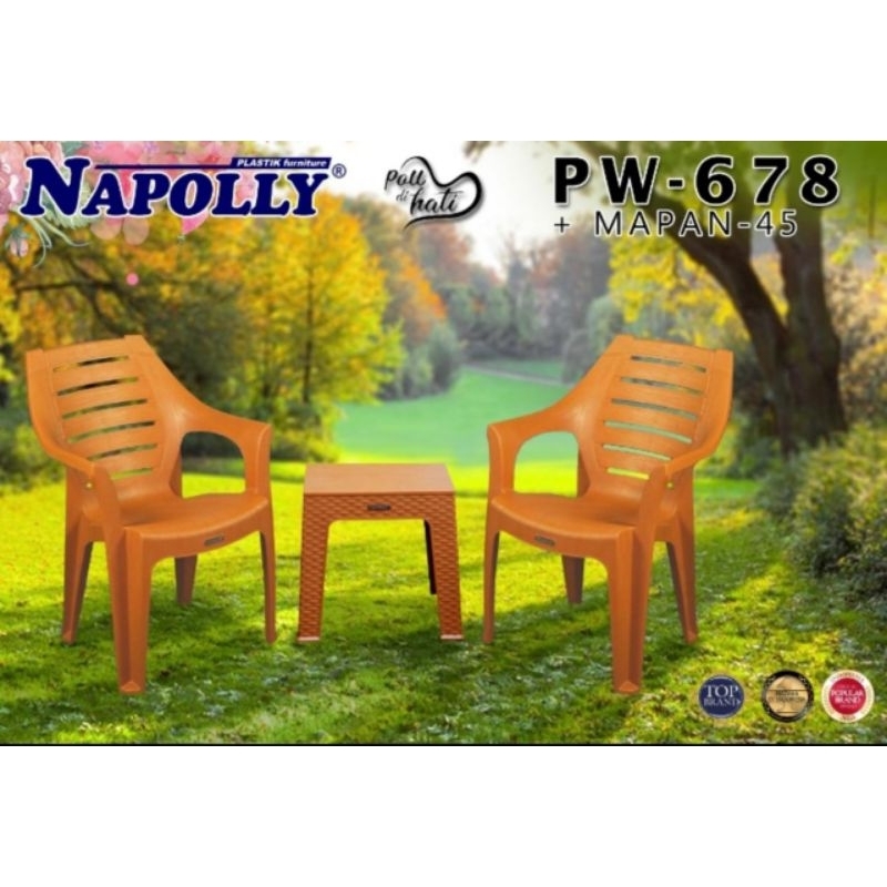 Jual MEJA PLASTIK NAPOLLY MEJA PLASTIK TAMAN MEJA MAKAN PLASTIK MEJA ...