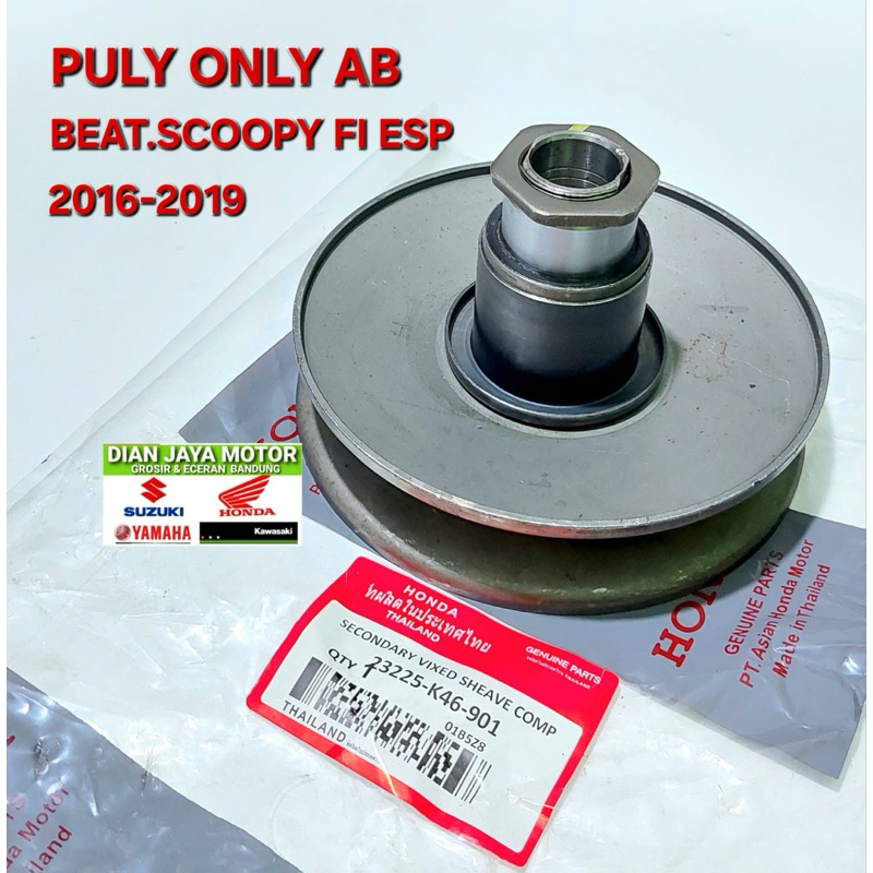 Jual ( Thailand ) Pulley k46 k81 K44 only AB Honda Beat fi esp beat ...