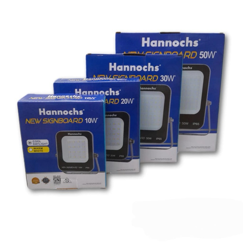 Jual Hannochs LED Flood Light NEW Signboard 10W / 20W / 30W / 50W ...