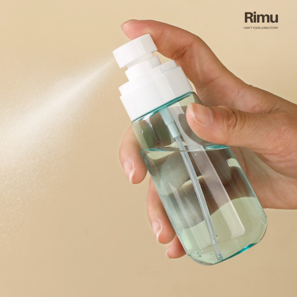 Jual RIMU Botol Pet Mini Spray Embun halus Plastik Tebal Refill Isi ...
