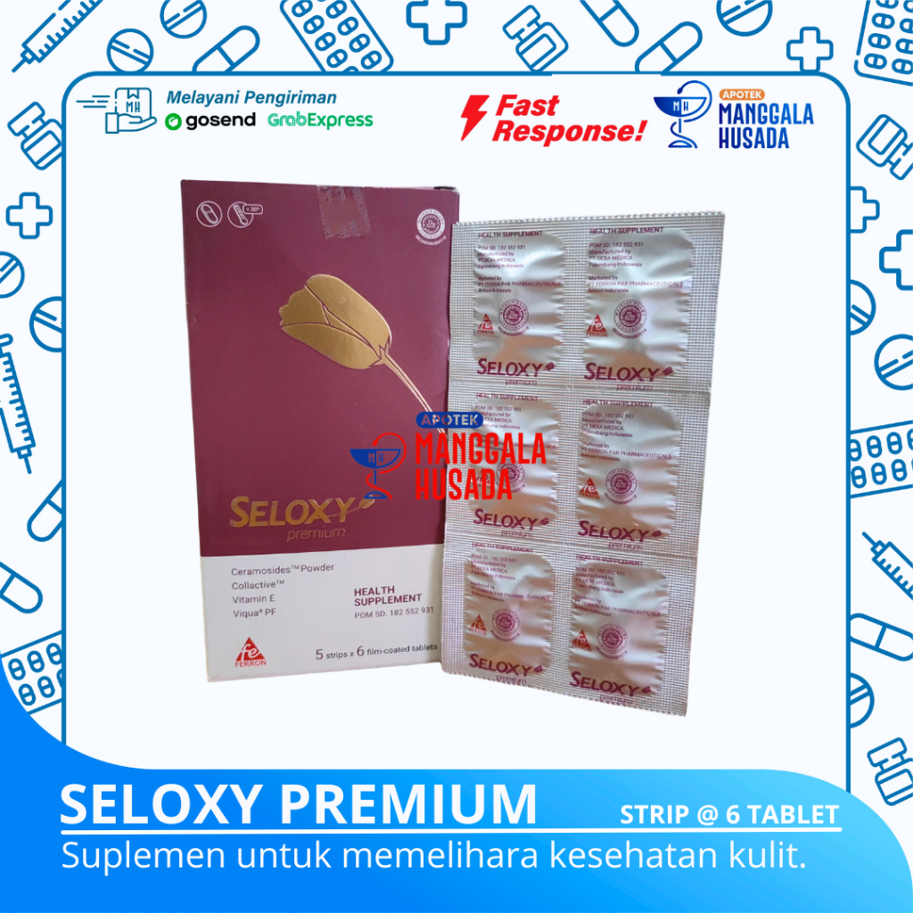 Jual SELOXY PREMIUM SUPLEMEN PER STRIP @ 6 TABLET | Shopee Indonesia