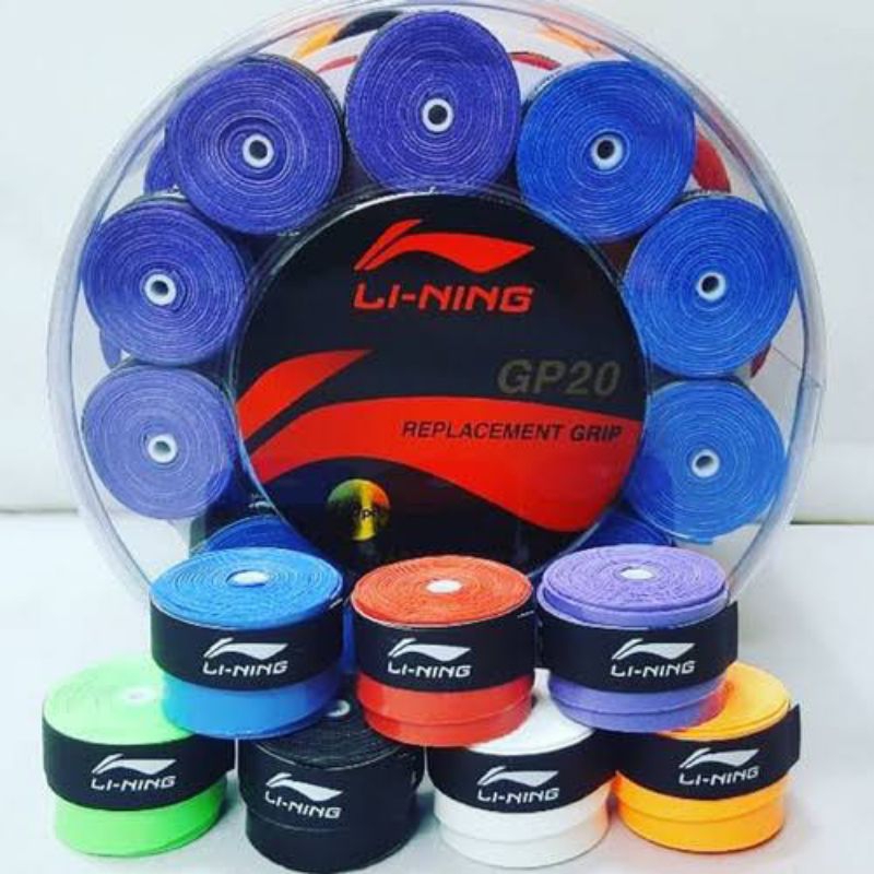 Jual SOFT GRIP LI NING GP 20 // GRIP RAKET // GRIP KARET // PEGANGAN ...