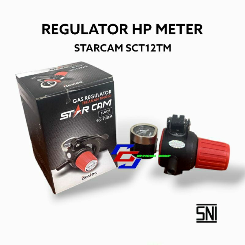 Jual REGULATOR HP STARCAM METER TEKANAN TINGGI SC T12TM REGULATOR HIGH ...