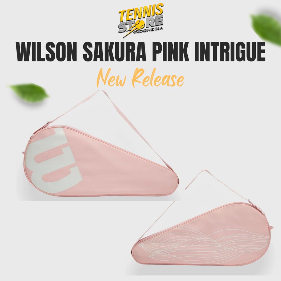Jual Tas Tenis Wilson SAKURA PINK INTRIGUE Tennis Bag / Limited Edition ...
