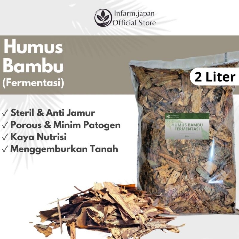 Jual Daun Bambu Fermentasi Humus Bambu Media Tanam Untuk Tanaman Hias ...