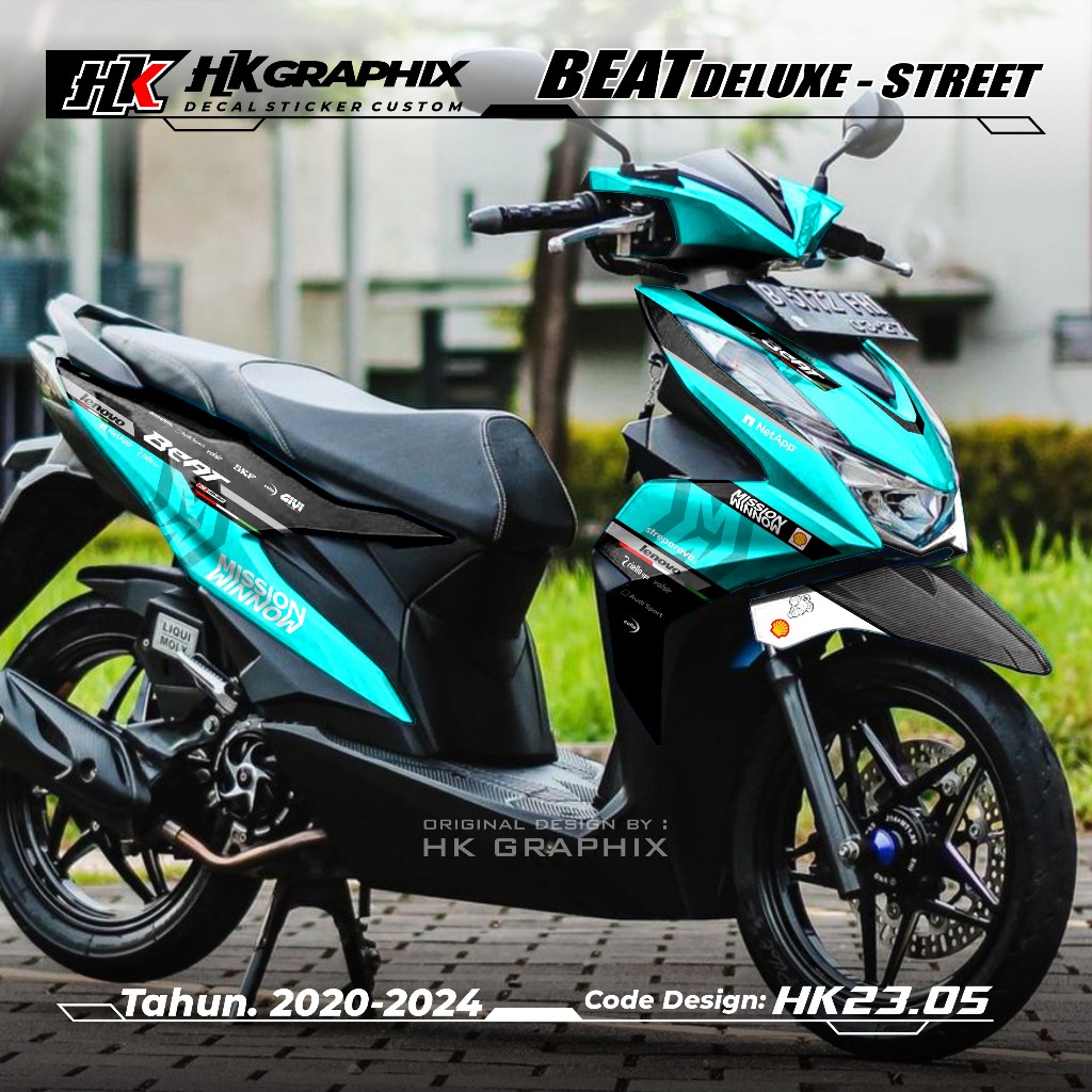 Jual Sticker Decal BEAT Deluxe Street Full Body 2020 2021 2022 2023 ...