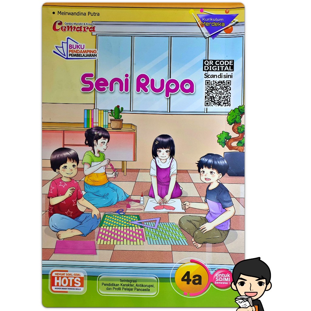 Jual BUKU LKS SENI RUPA SD KELAS 4 SEMESTER 1 KURIKULUM MERDEKA 2024-2025 | CEMARA PUTRA NUGRAHA ...