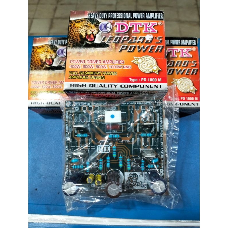 Jual kit driver power mono 400-1000watt DTK leopard's | Shopee Indonesia