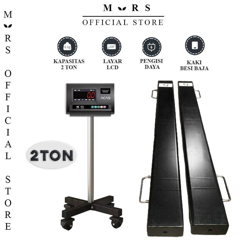Jual TXC - 2 Ton Timbangan Sapi Lantai Digital 2 Ton / 500 Gram Sapi ...