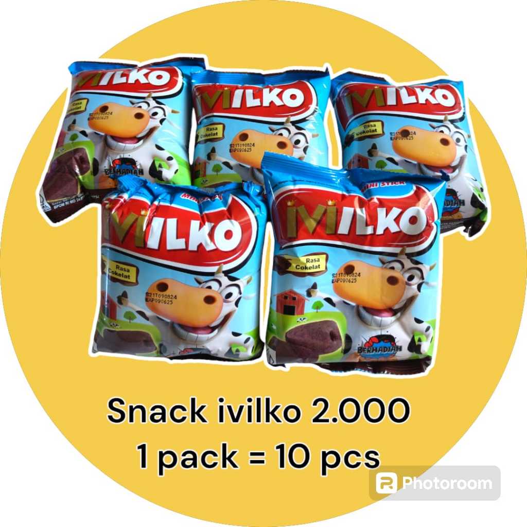 Jual SNACK BERHADIAH IVILKO MILKO 2.000 (5 PCS) | Shopee Indonesia