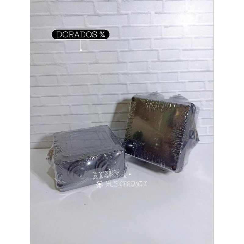 Jual Dorados 3/4 Duradus Kotak Junction Box 3/4" Hitam DEXTA DX-122 ...