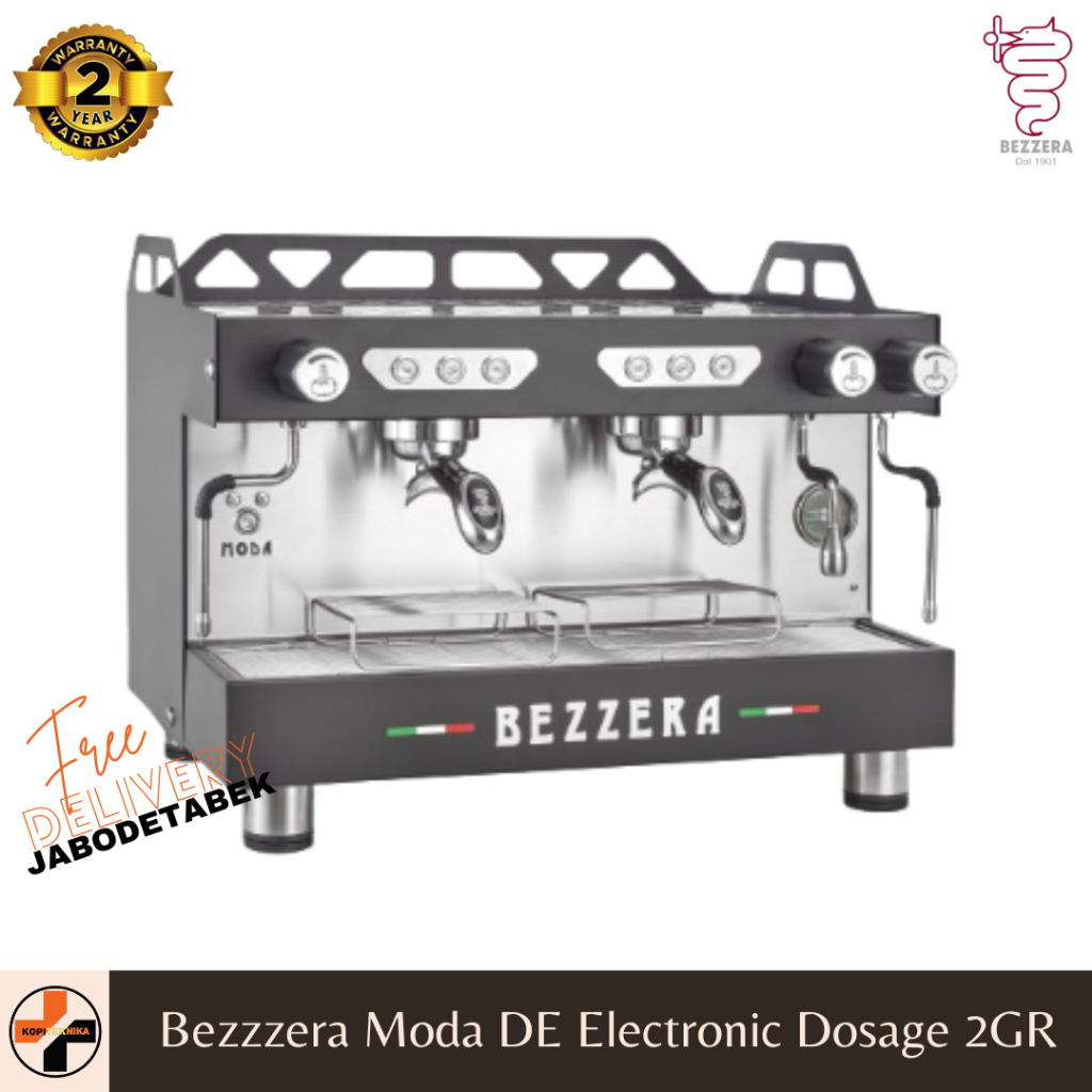 Jual Mesin Kopi Bezzera Moda DE Electronic Dosage 2GR | Shopee Indonesia