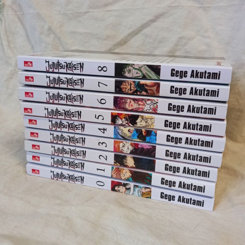 Jual PRELOVED komik Jujutsu Kaisen vol 0-8 | Shopee Indonesia