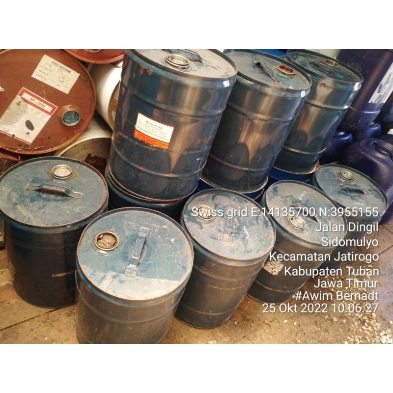 Jual drum 35 liter, drum mini untuk bbm,bahan tebal | Shopee Indonesia
