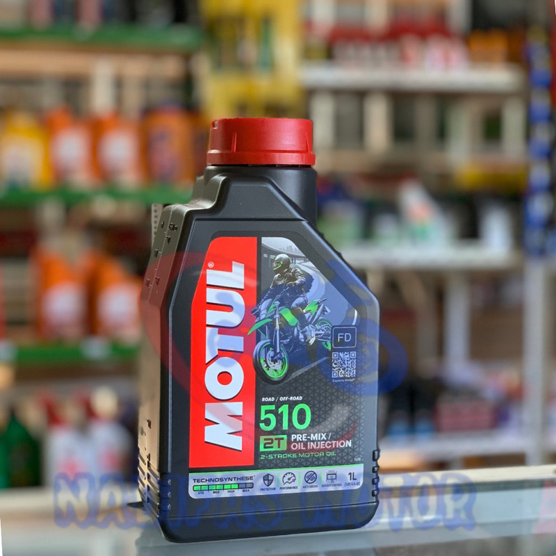 Jual Oli MOTUL 510 2T PRE-MIX Original 1 Liter Oli Samping Motor 2 TAK ...