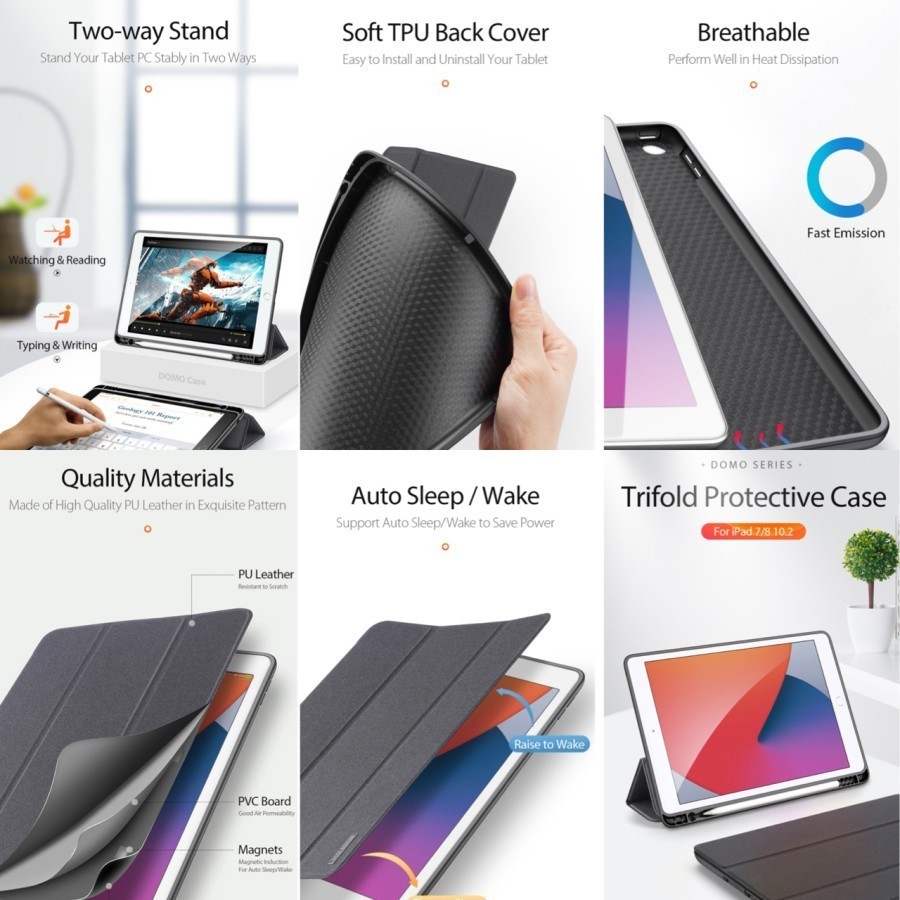 Jual DUX DUSIC DOMO ORIGINAL Series For : IPAD PRO 13" - 2024 | Shopee ...