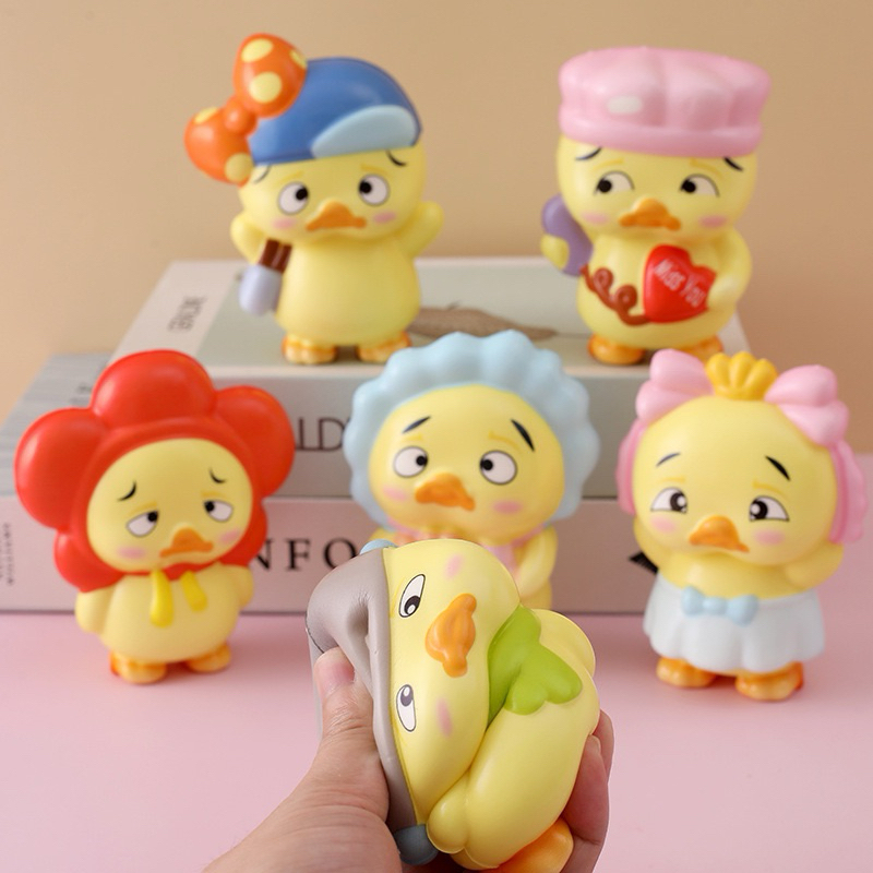 Jual Squishy Ugly Upset Duck Cry Baby Mainan Bebek Jelek PPG PowerPuff ...