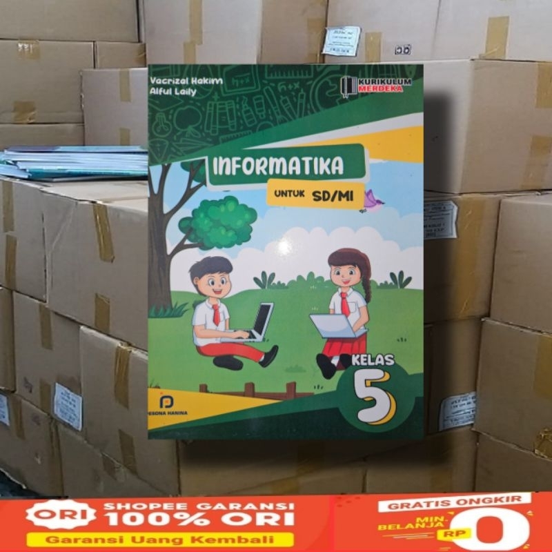 Jual Buku Informatika Kelas 5 Kurikulum Merdeka Penerbit Pesona Hanina ...