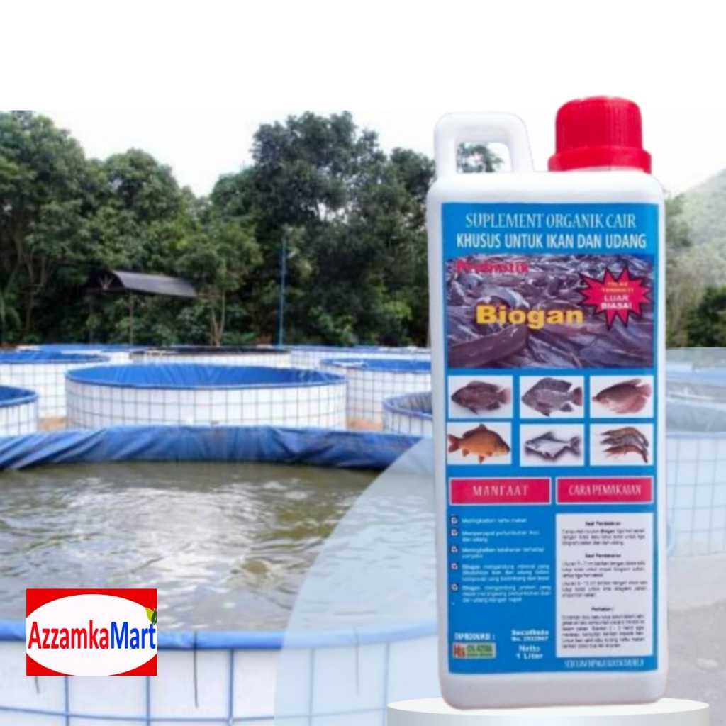 Jual Probiotik BIOGAN Probiotik Untuk Budidaya Ikan Lele Patin Gurame ...