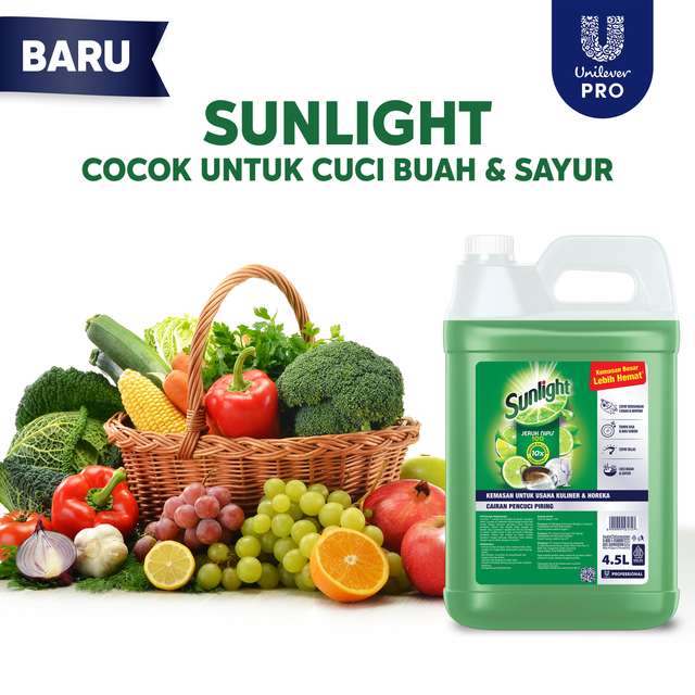 Jual Sunlight Professional Sabun Cuci Piring Cair Jeruk Nipis 5 L Jerigen | Shopee Indonesia