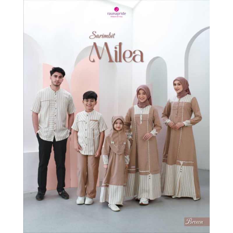 Jual Sarimbit 2025 Rauna Terbaru Milea Brown Dengan Material Rami Linen ...