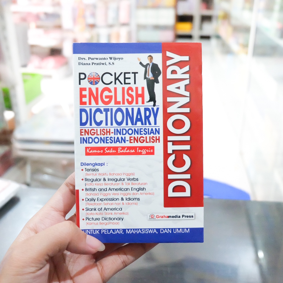 Jual Buku Pocket English Dictionary English-Indonesia dan Indonesia ...