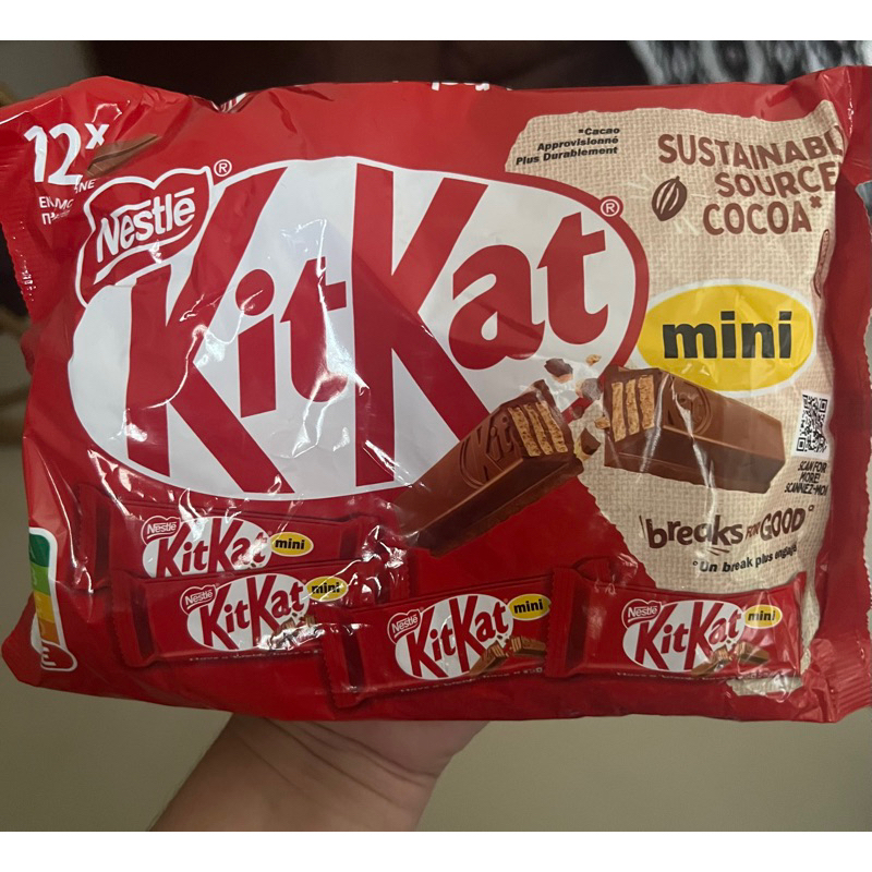Jual KitKat 12x Mini Original Singapore | Shopee Indonesia