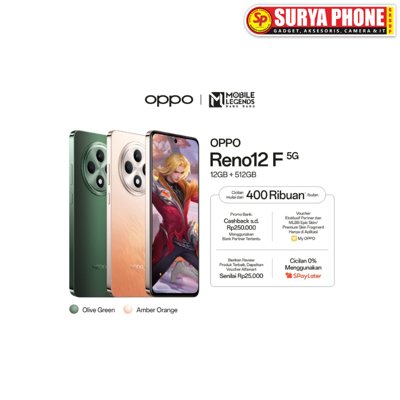 Jual OPPO RENO 12F 5G RAM 12 ROM 512 | Shopee Indonesia