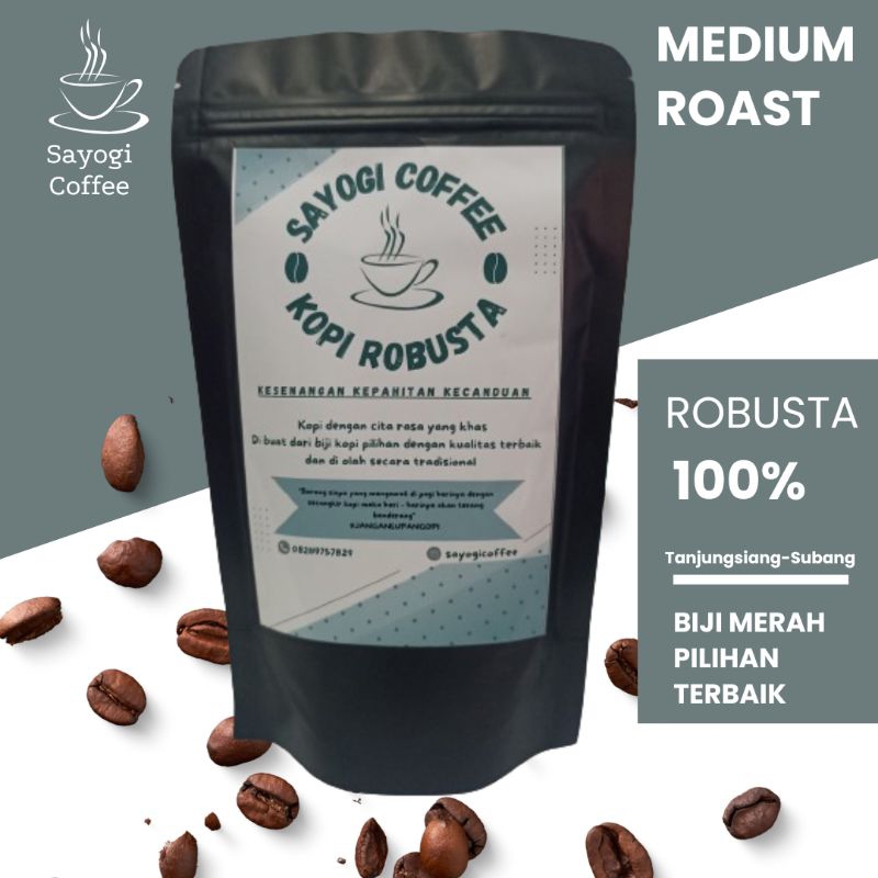 Jual Kopi Robusta Kaki Gunung Canggah 200 gram - Bubuk / Biji - Premium ...