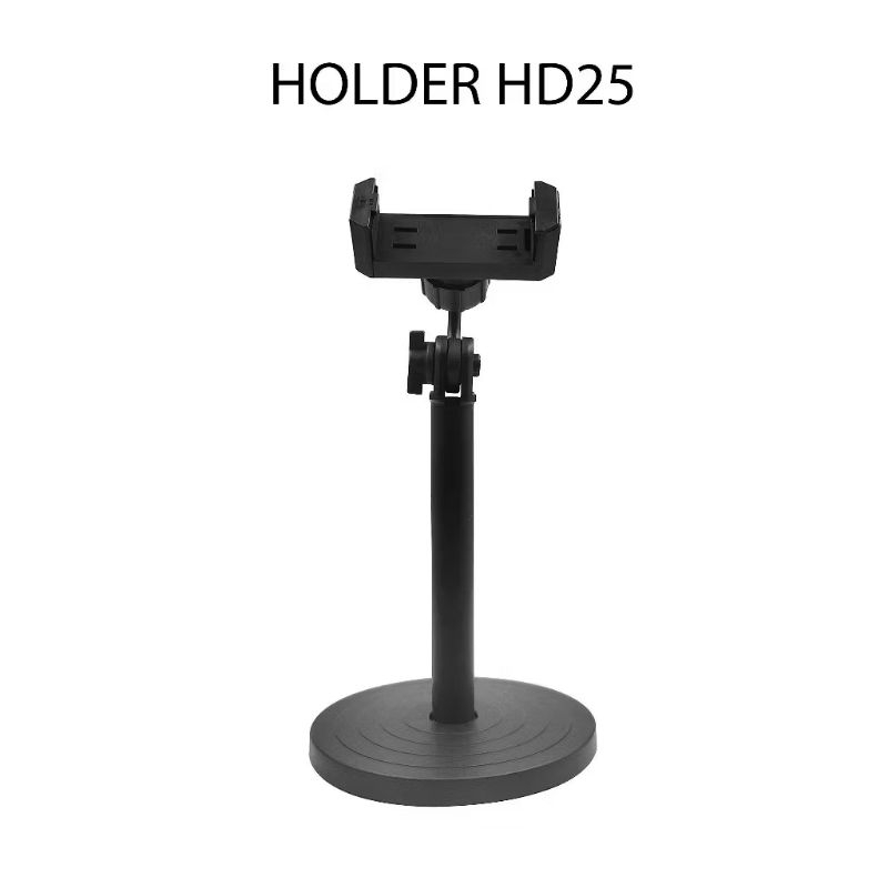 Jual 0TRIPOD HP HD25 / PHONE HOLDER HP STAND / MICROPHONE PHONE HOLDER ...