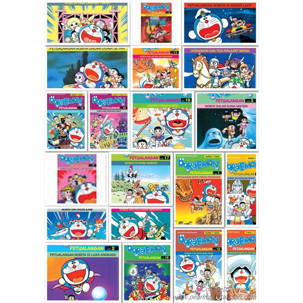 Jual KOMIK SERI : DORAEMON PETUALANGAN (Terbit Ulang) - Fujiko F. Fujio (ready banyak nomor ...