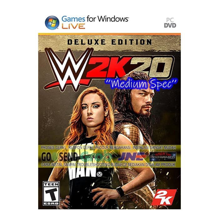 Jual Promo BesarBesaran WWE 2K2 CD DVD GAME PC GAME GAMING KASET GAME ...