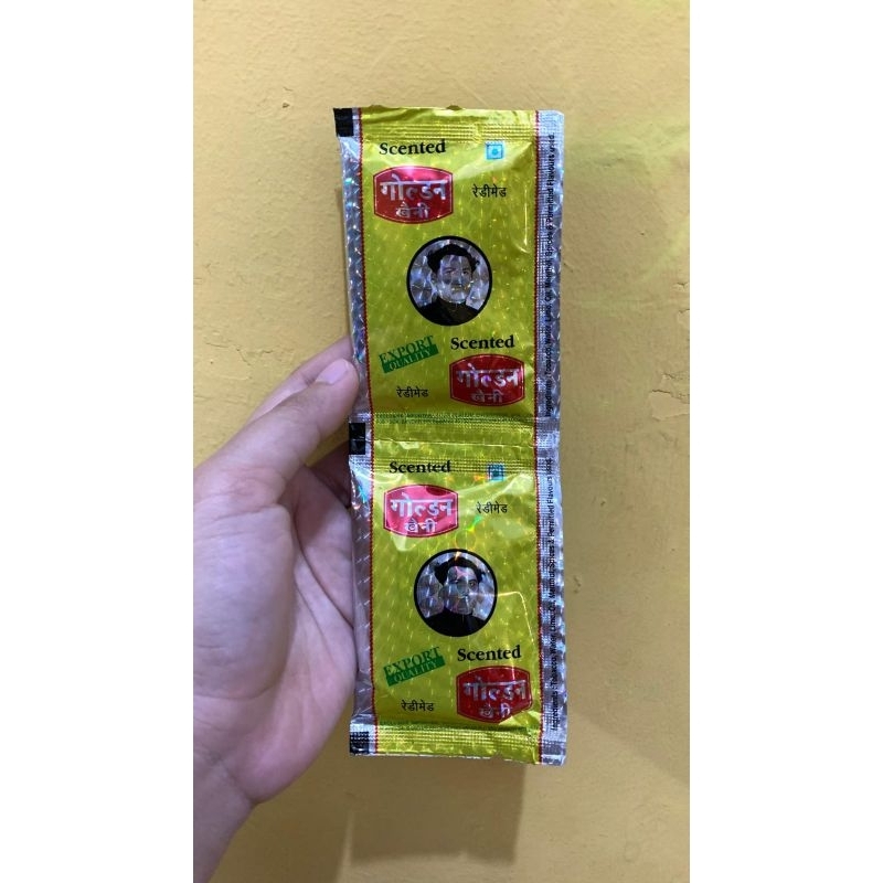 Jual GOLDEN KHAINI ASLI INDIA HARGA SACHETAN | Shopee Indonesia