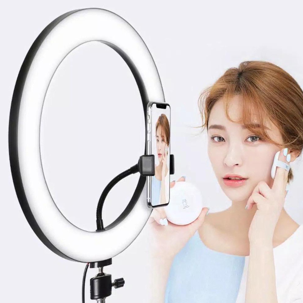 Jual SALEE Ringlight 26CM Lampu Make Up Vlog Lampu Ringlight Live Ring ...