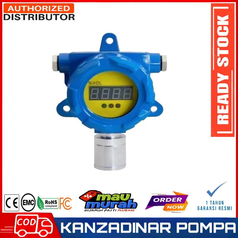 Jual CH4 Fixed Gas Detector Methane BH-60 EX Bosean BH60 Metana Tester ...