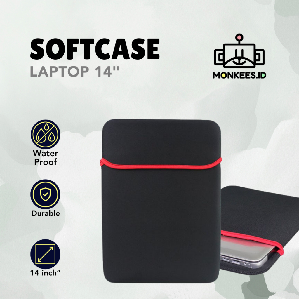 Jual Softcase Laptop / Amplop Laptop / Sarung Laptop 14" Inch / Tas ...