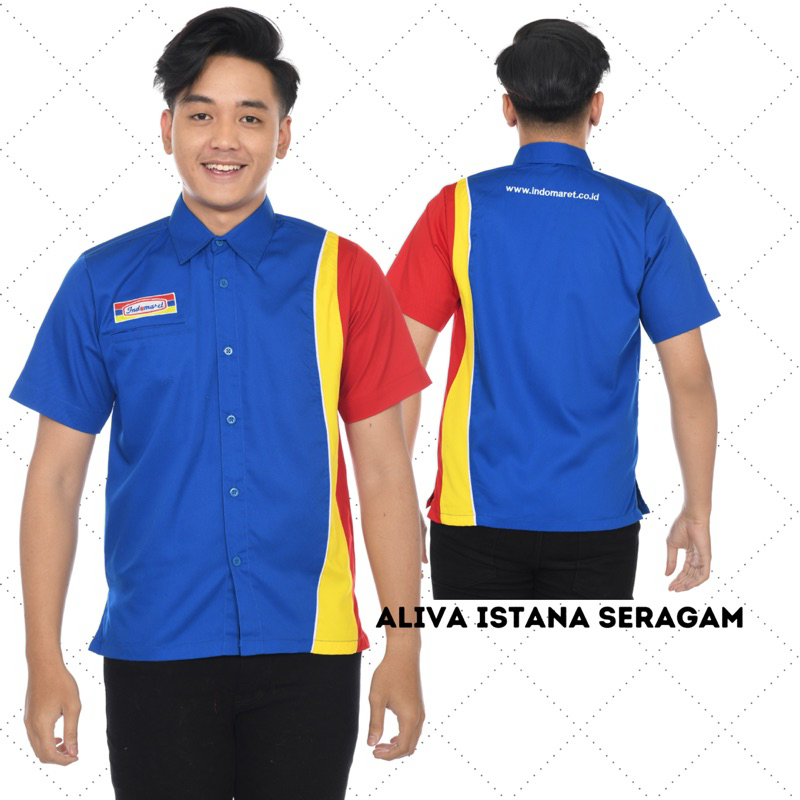 Jual Seragam Kerja Indomaret Pria/Wanita | Shopee Indonesia