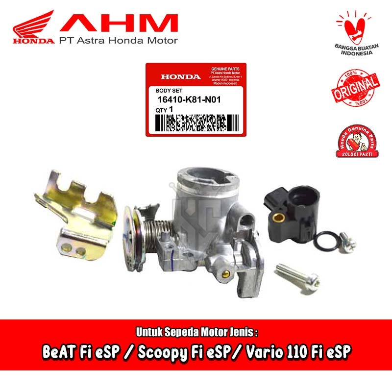 Jual Body Set Sensor TPS Honda BeAT Eco Street Scoopy Fi eSP Stater ...