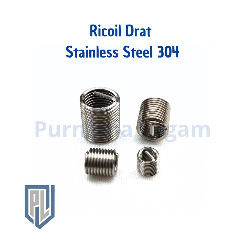 Jual Recoil M6x1.0 2D Recoil Baut Kunci 10 Helicoil Thread Repair ...