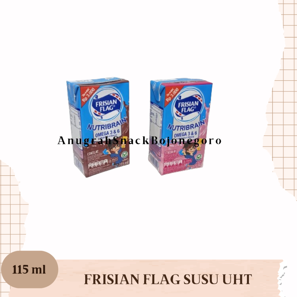 Jual Frisian Flag Susu UHT 115ml (Rasa Cokelat / Stroberi) | Shopee Indonesia