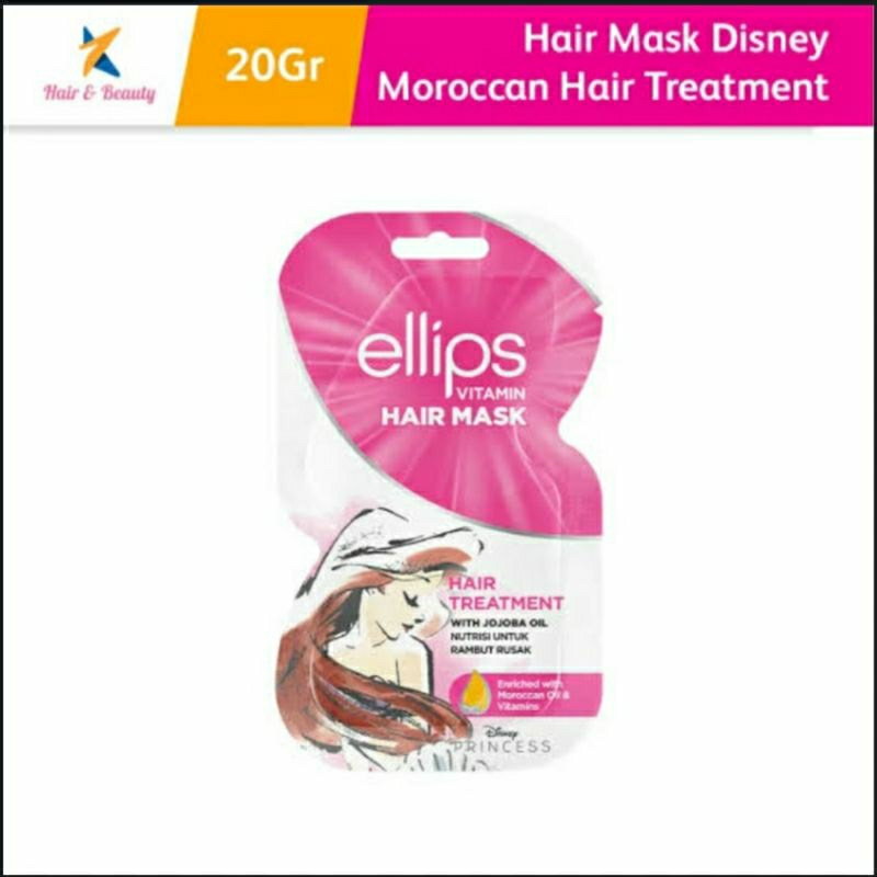 Jual ellips hair mask SACHET hair treatment (1box isi 12pc)20g | Shopee ...