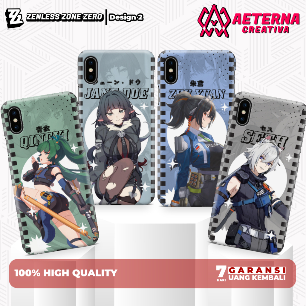 Jual Custom Case ZZZ Zenless Zone Zero Design 2 | Shopee Indonesia