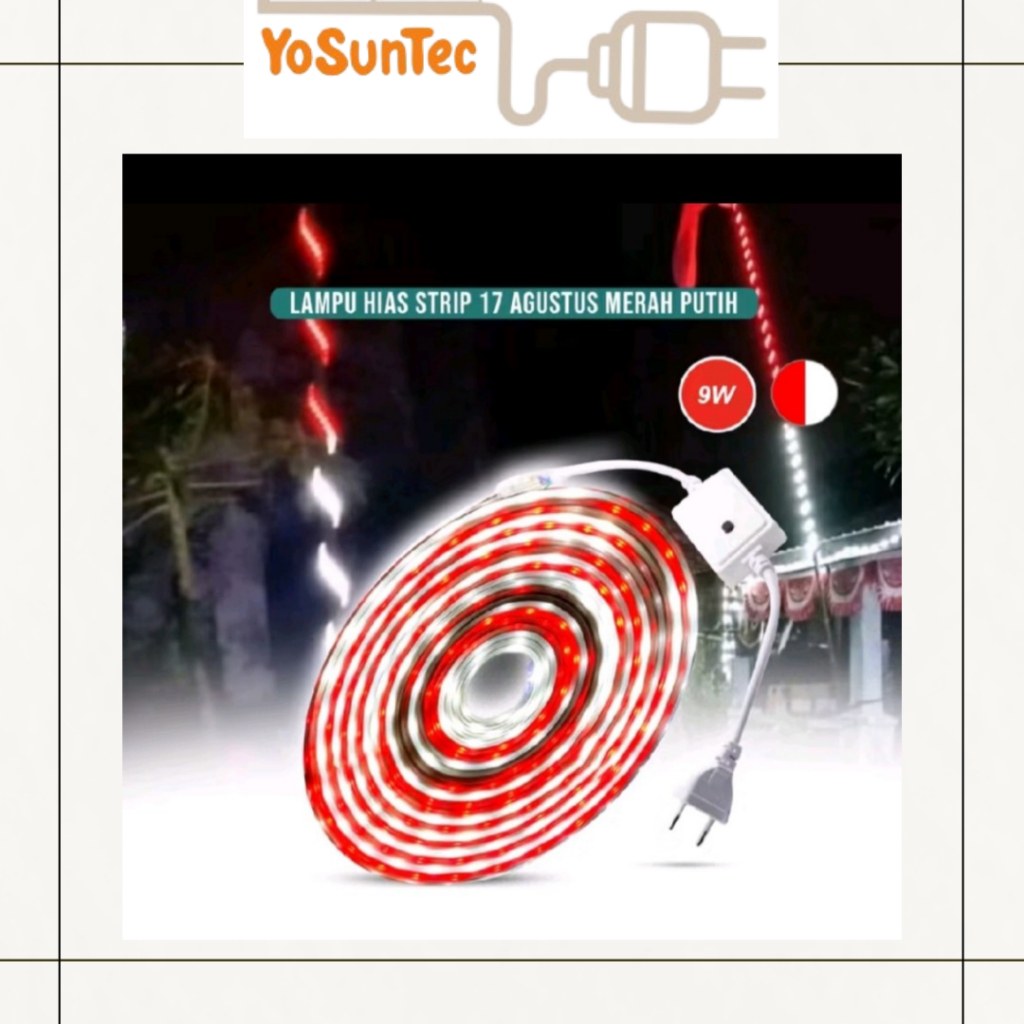 Jual Lampu Led Strip Selang RGB 2835 3528 SMD Rope Light Merah Putih ...