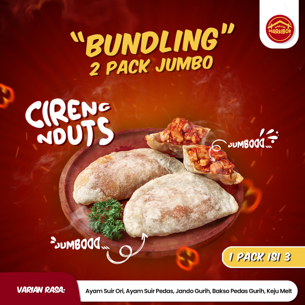 Jual BUNDLING 2 PACK CIRENG NDUTSS MARKIBOK JUMBO | AYAM SUWIR/JANDO ...