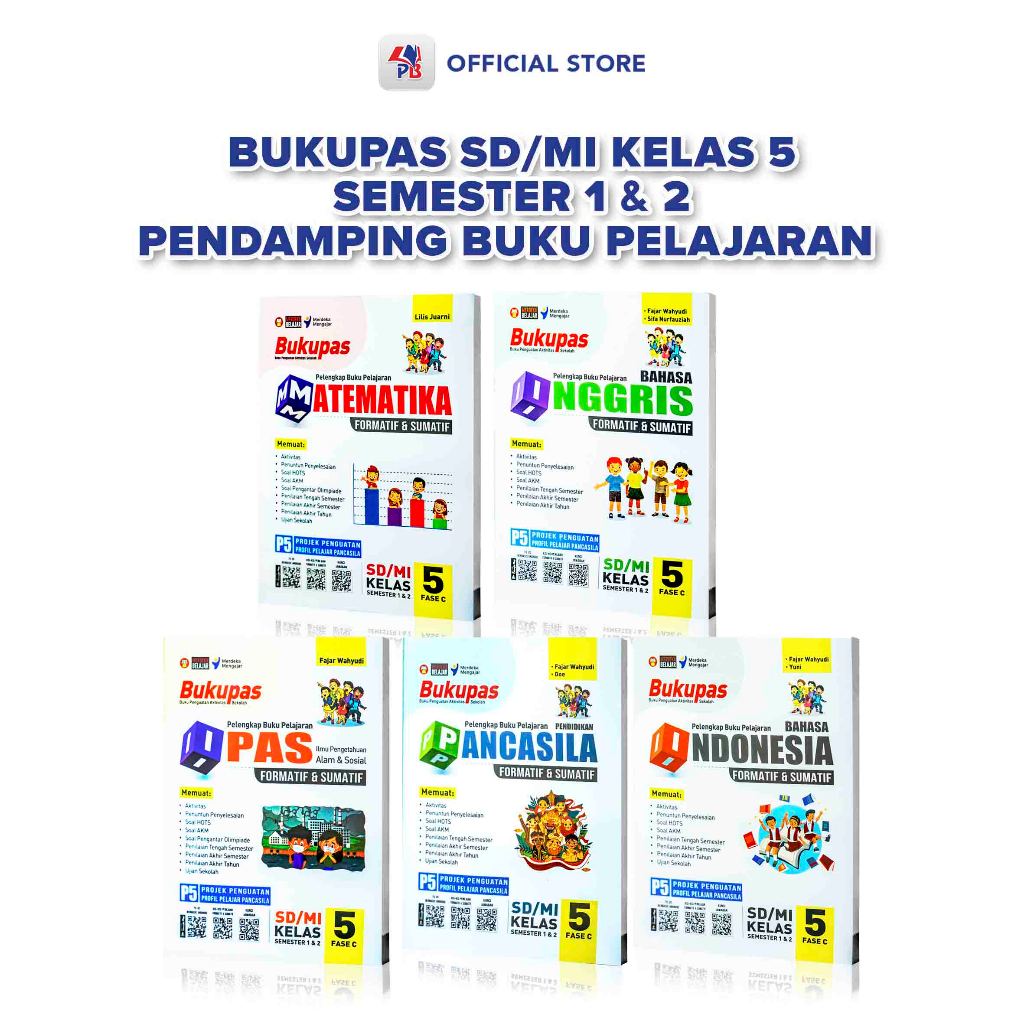 Jual Buku P5 SD Kelas 5 / Bukupas Pelengkap Buku Pelajaran Pancasila ...